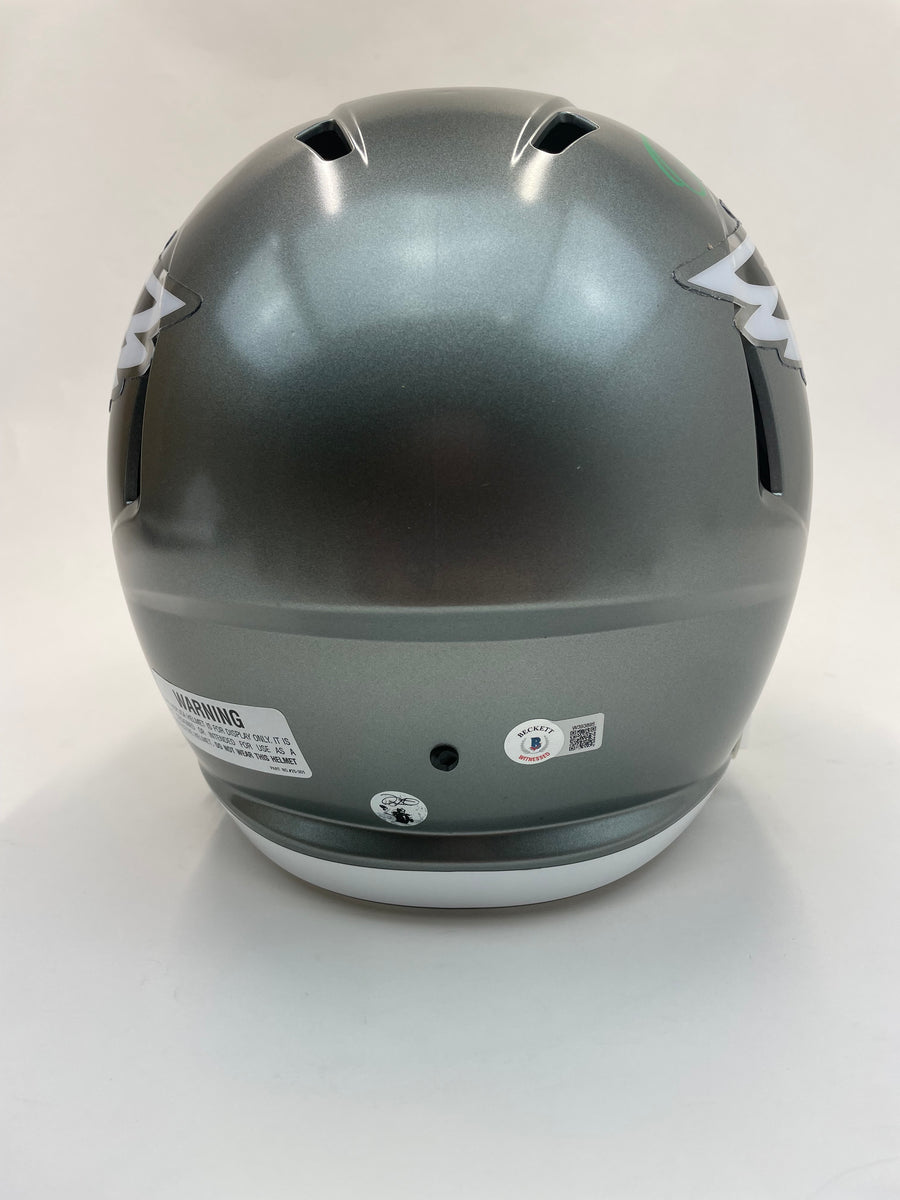 Jalen Hurts Autographed Philadelphia Eagles Flash Speed Replica Helmet ...