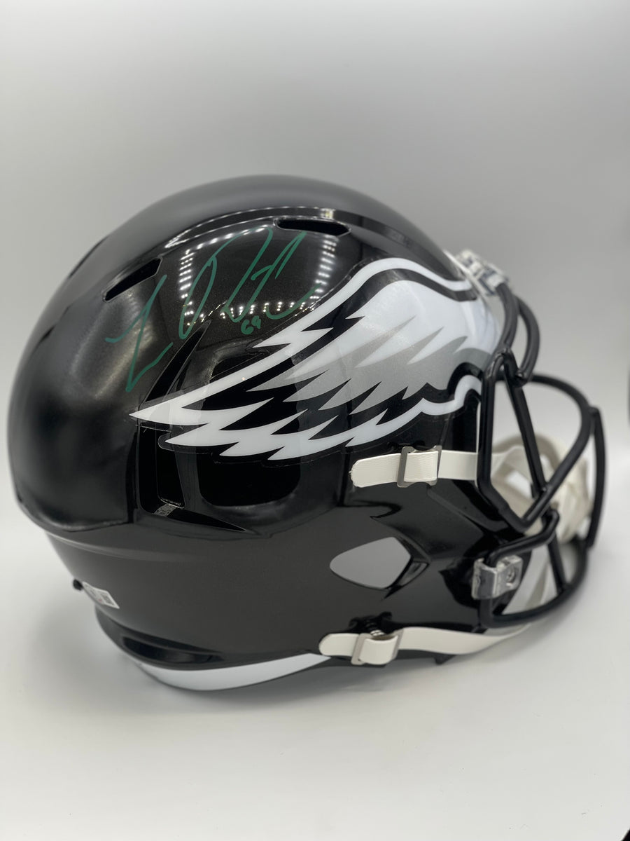 Landon Dickerson Autographed Philadelphia Eagles Black Alternate Repli ...