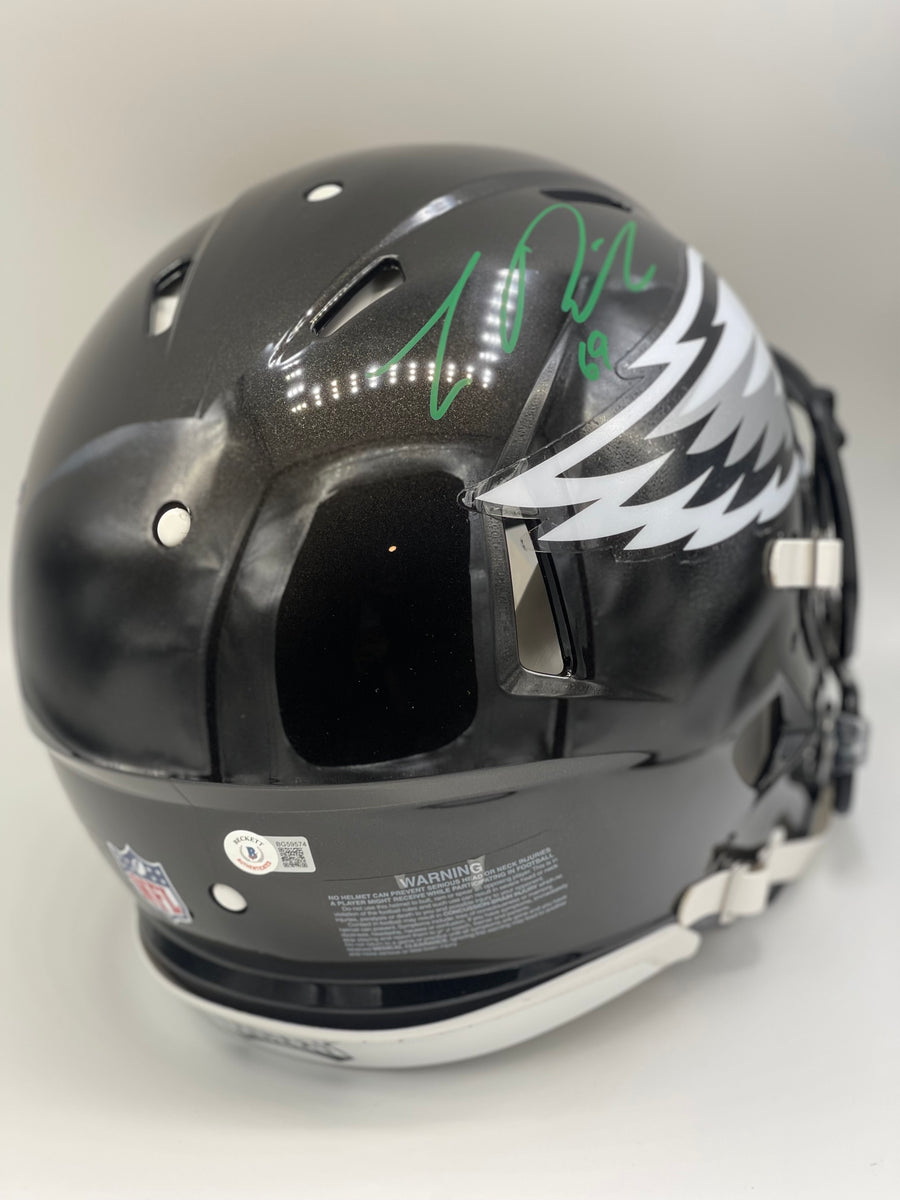 Landon Dickerson Autographed Philadelphia Eagles Black Alternate Authe ...